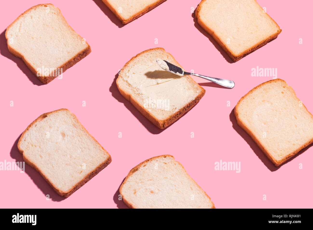 Pink butter knife hi-res stock photography and images - Alamy