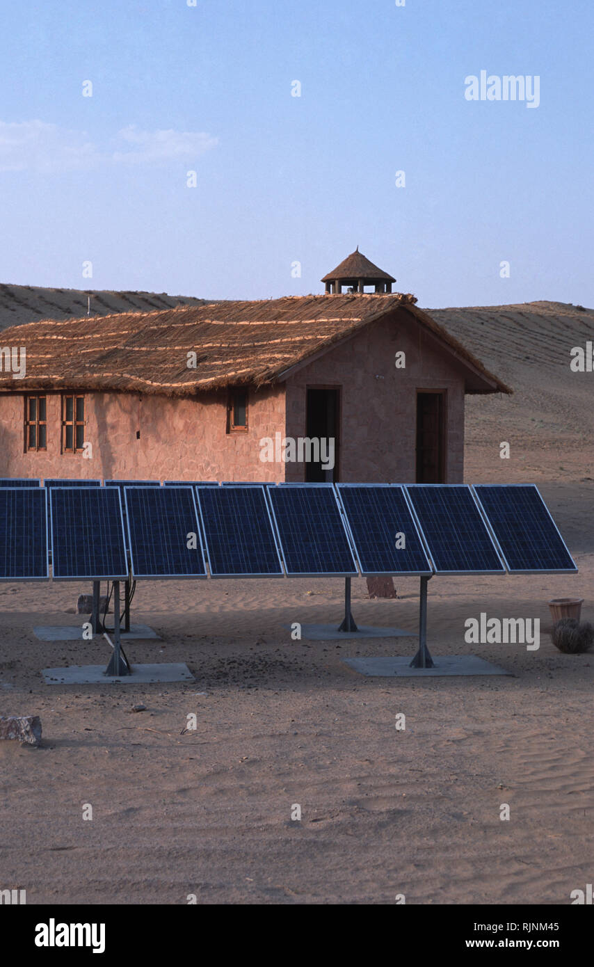 A solar power scheme in central Rajasthan that uses natural and ...
