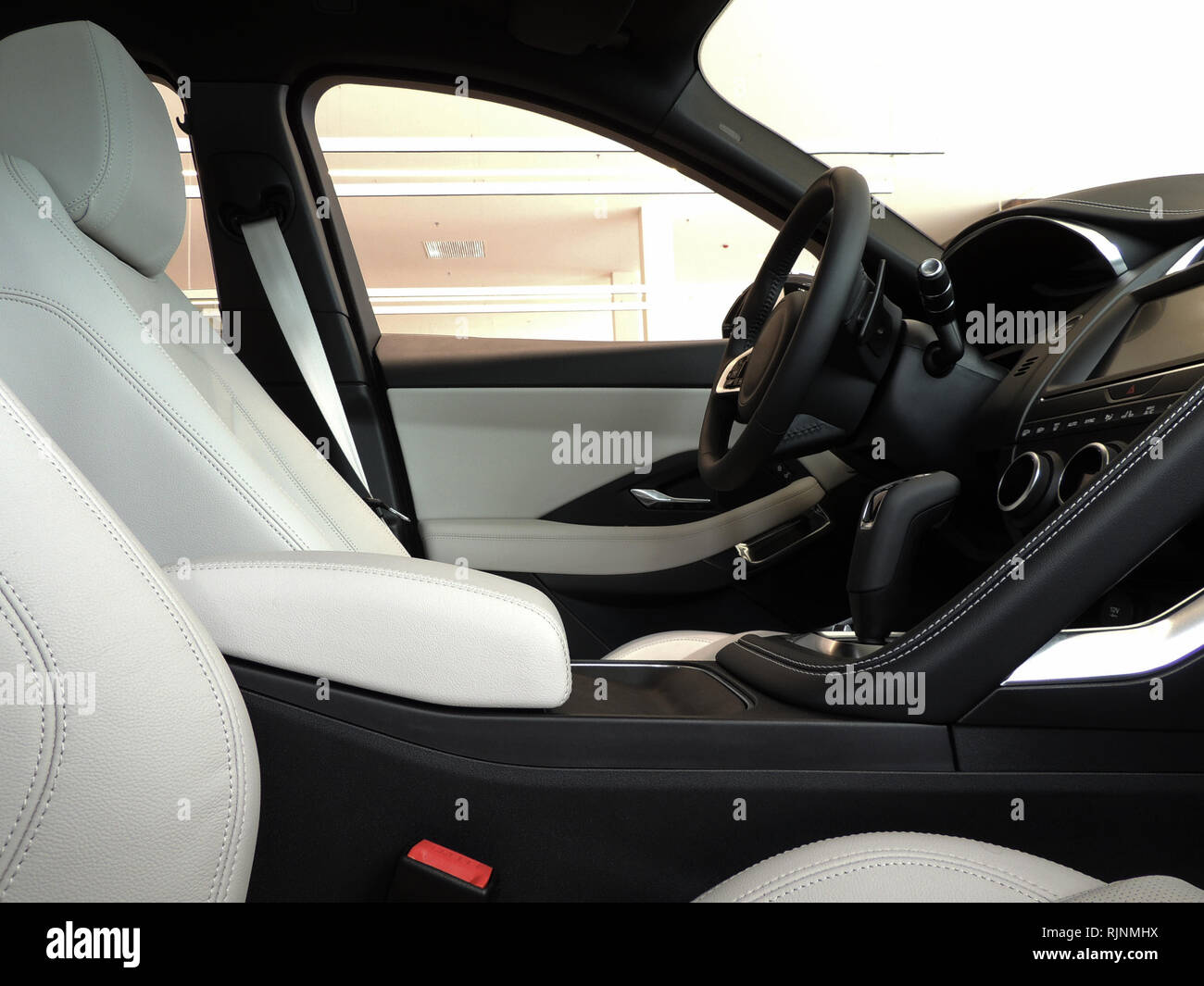 Inside Car Side View