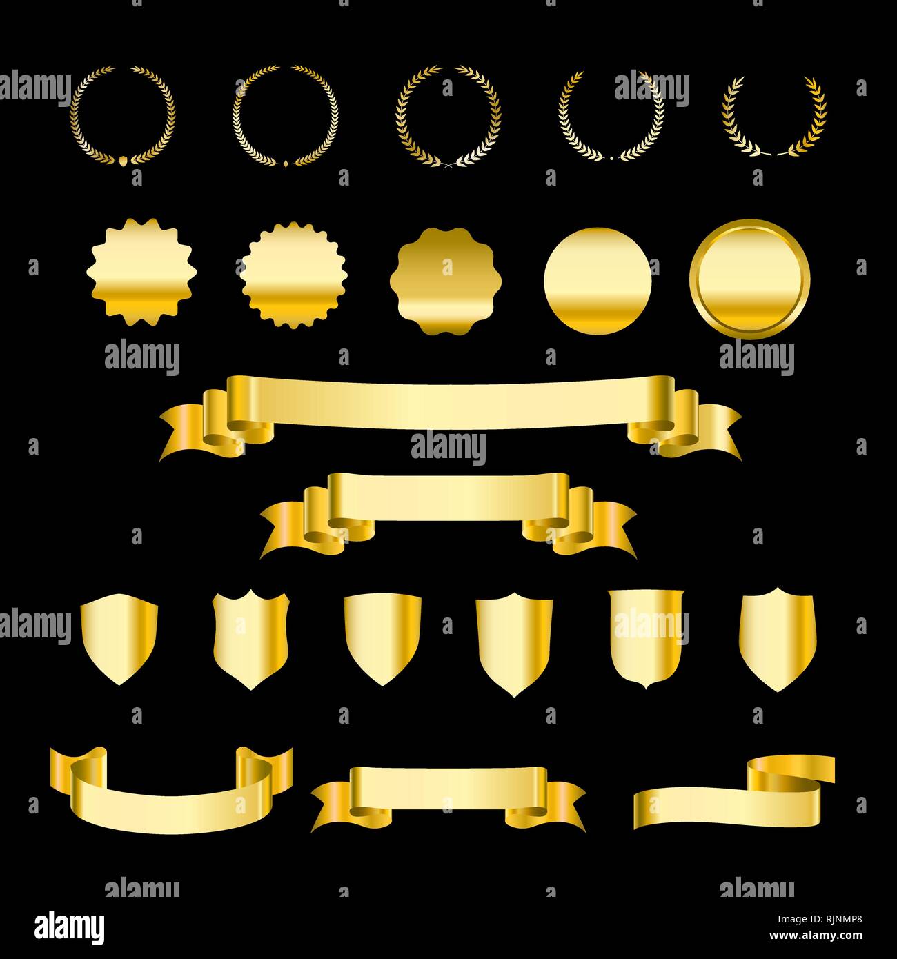 Royal vintage vector hi-res stock photography and images - Alamy