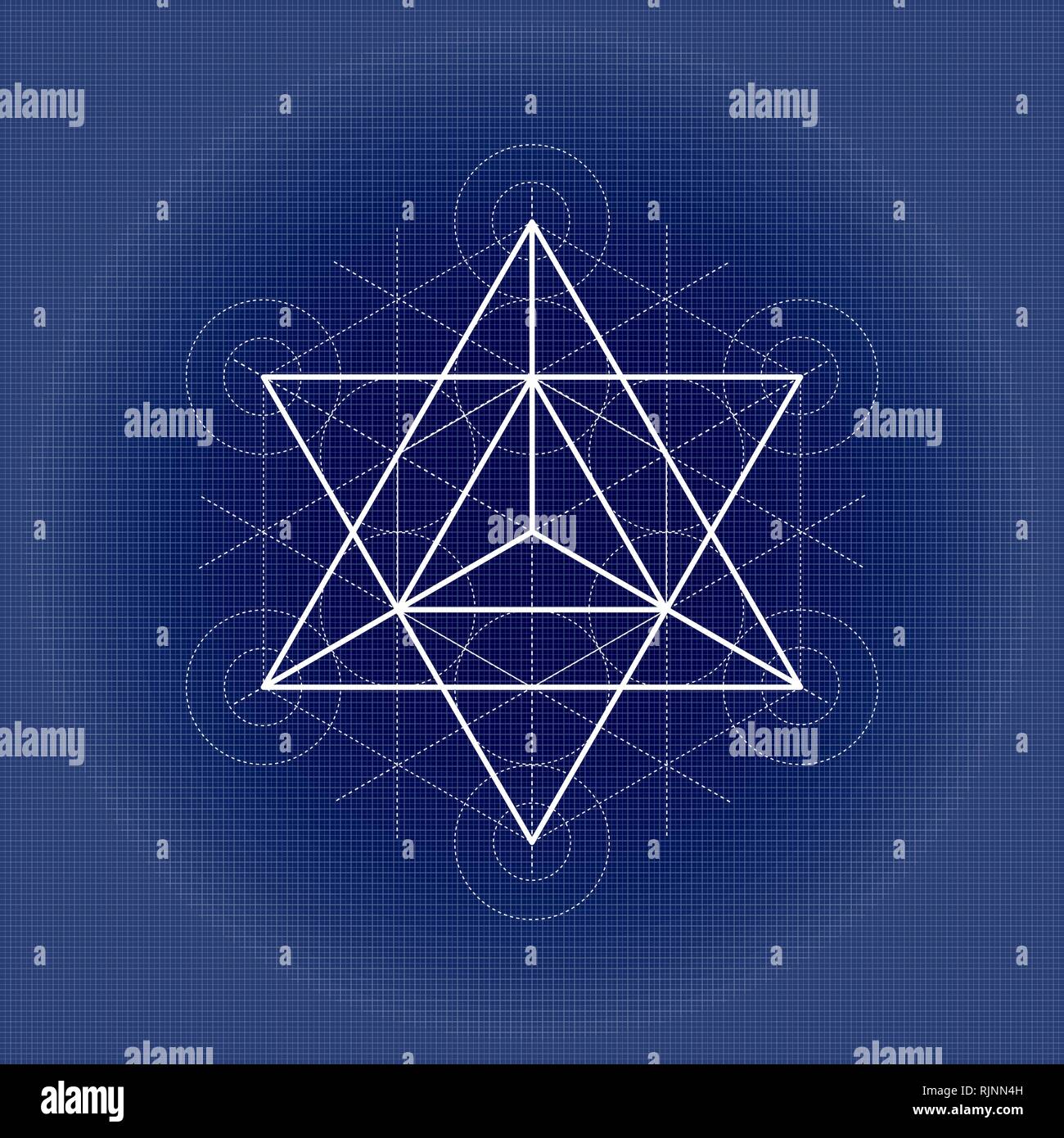 Metatrons cube hi-res stock photography and images - Alamy