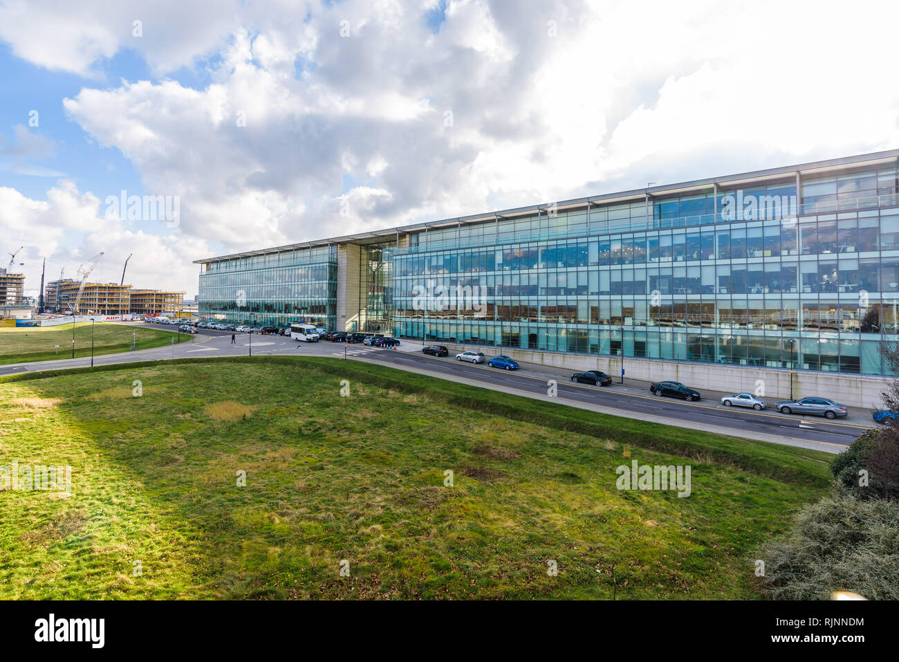 Newham Dockside, an imposing, modern glass fronted building offering ...