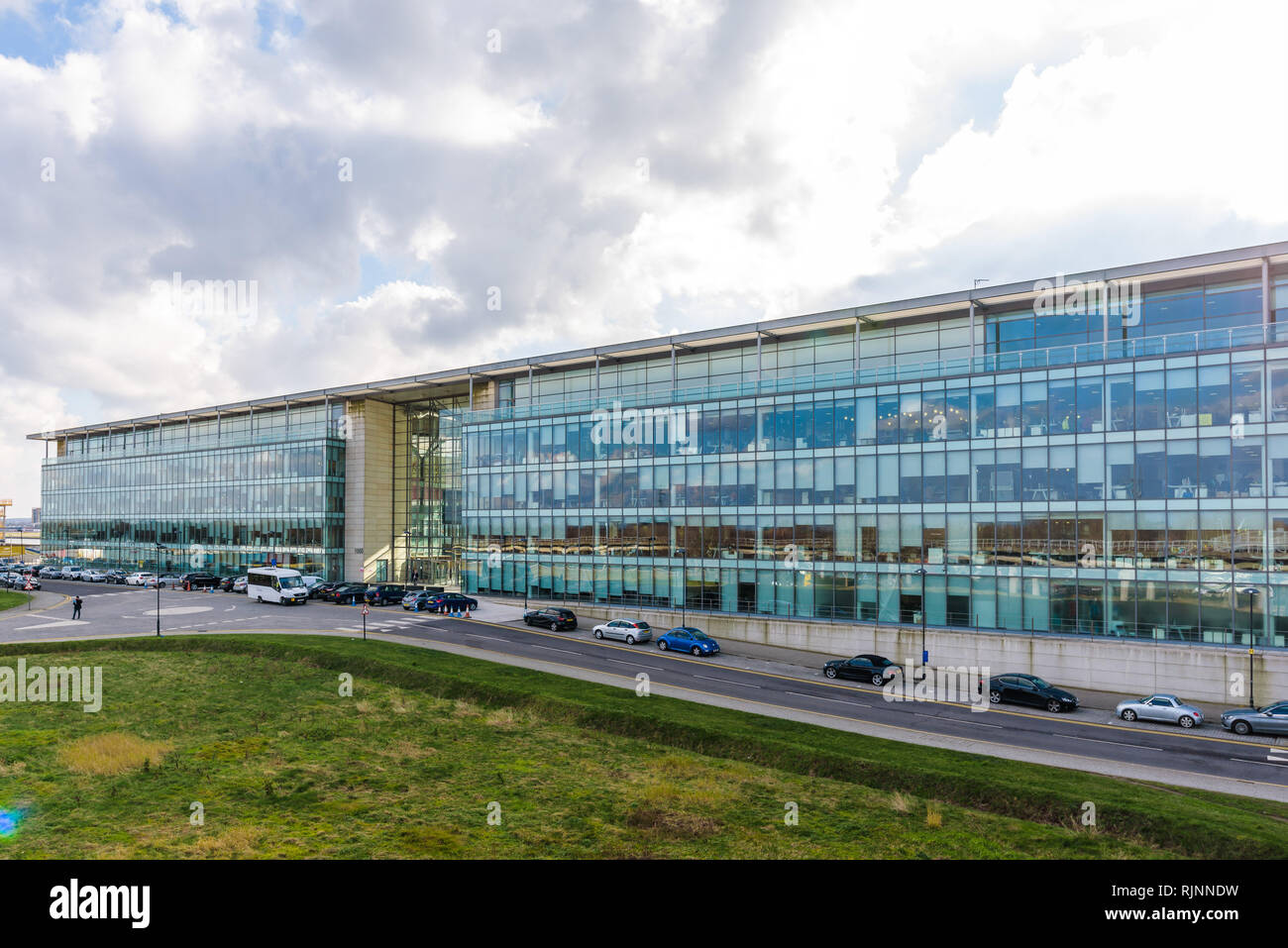 Newham Dockside, an imposing, modern glass fronted building offering ...