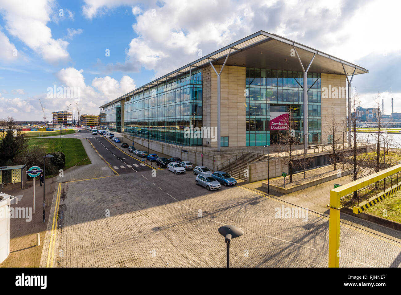 Newham Dockside, an imposing, modern glass fronted building offering ...