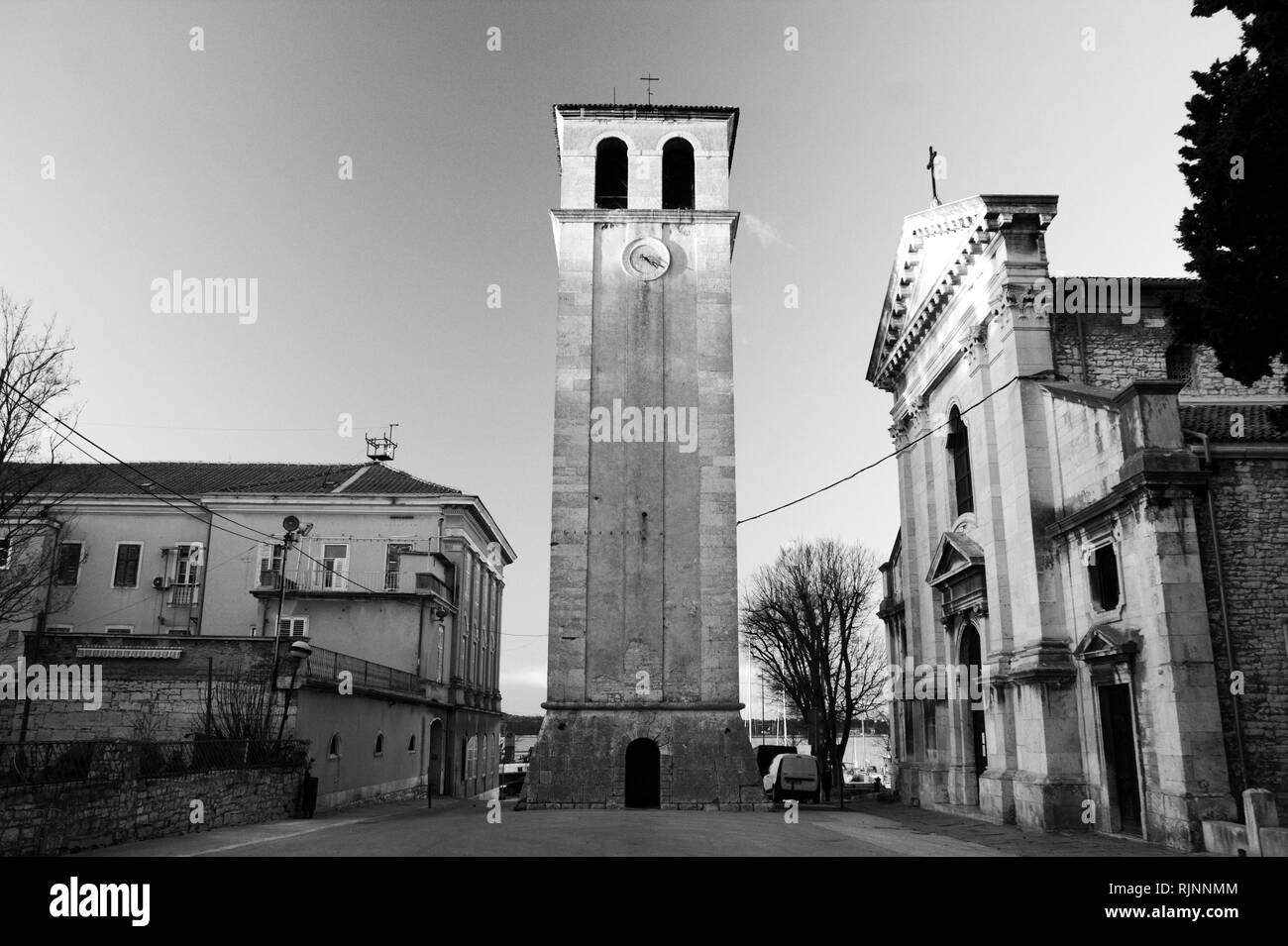 Catholic assumption cathedral in Black and White Stock Photos & Images ...