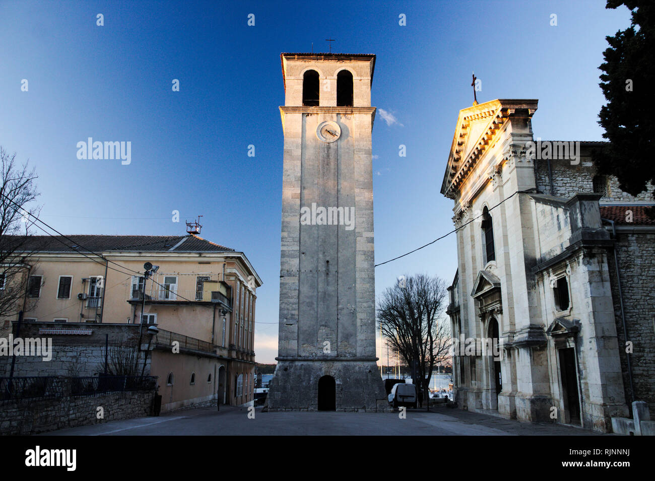 Cathedral Assumption of the Blessed Virgin Mary in Pula, Croatia Stock ...