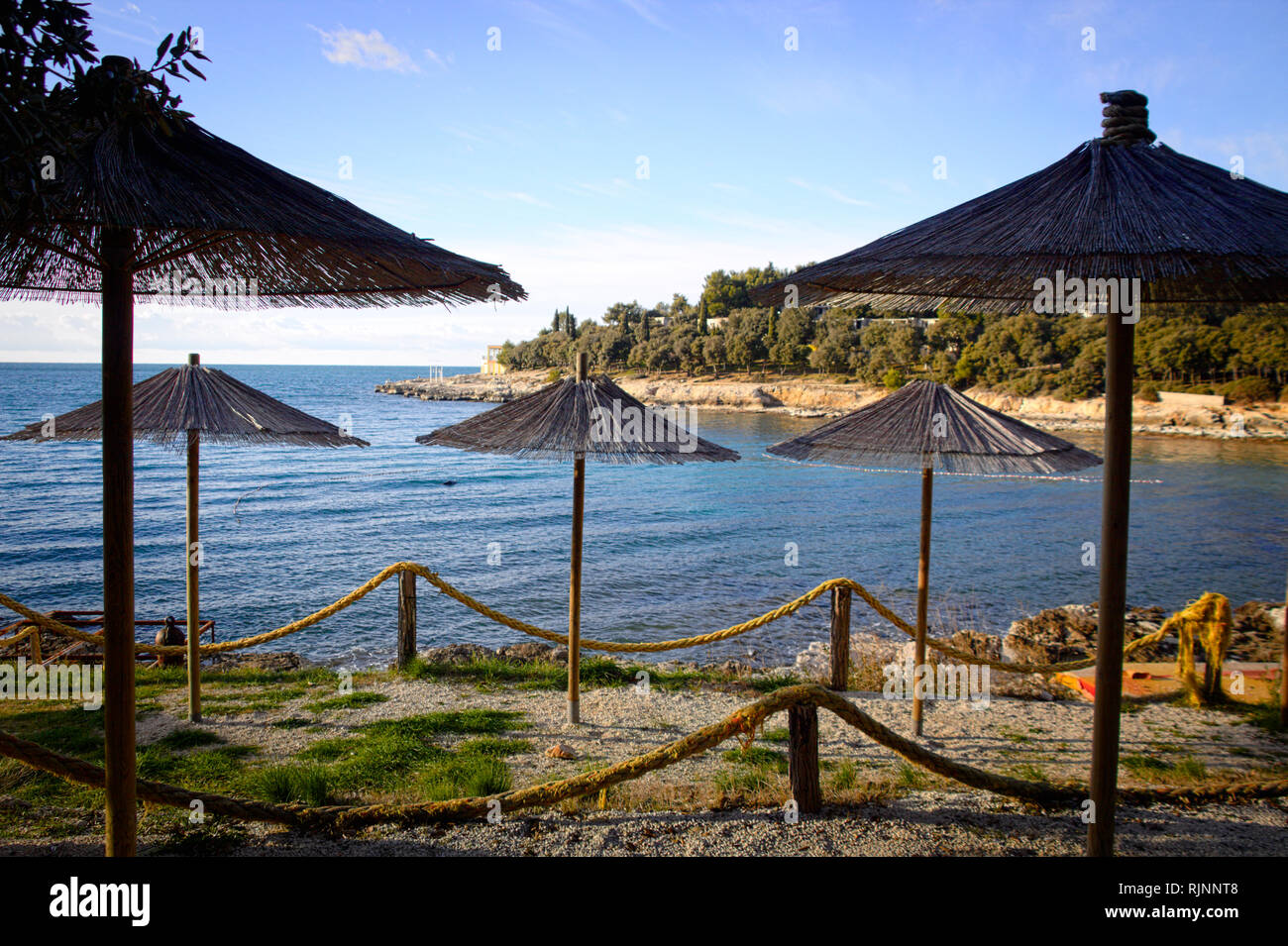 Pula croatia beach hi-res stock photography and images - Alamy