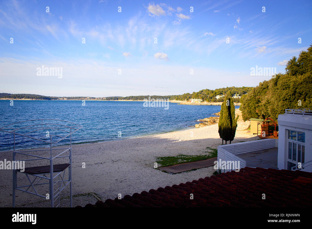 Pula croatia beach hi-res stock photography and images - Alamy