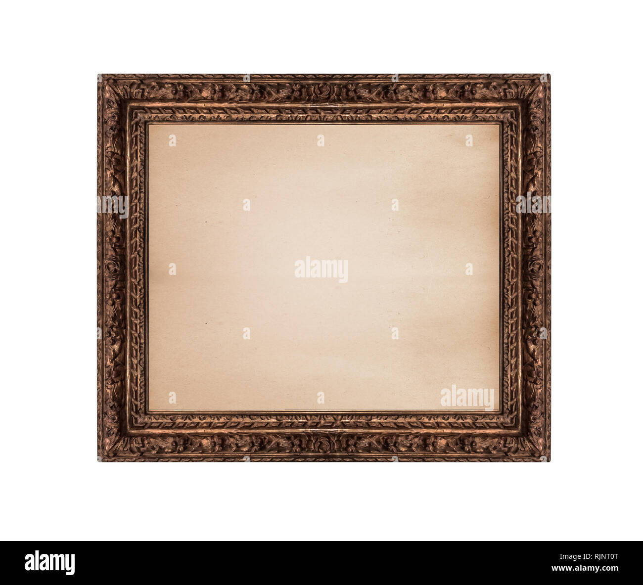 Old picture frame Stock Photo - Alamy
