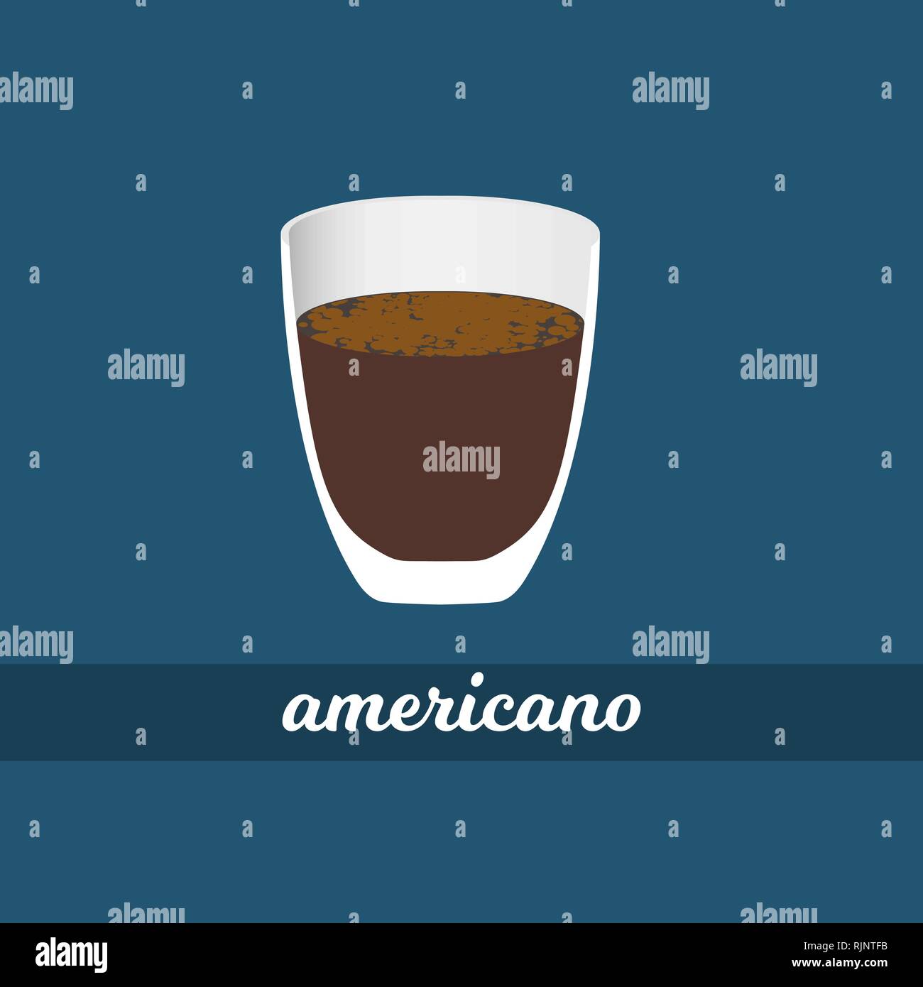 Coffee cup beverage decoration Stock Vector Images - Alamy