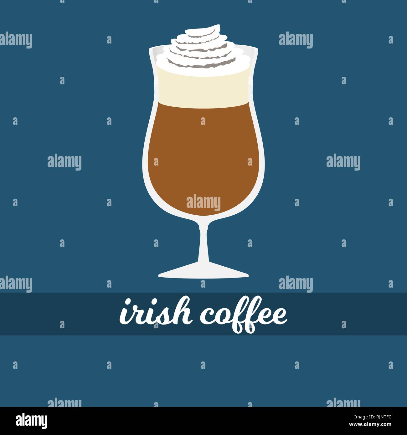 Irish coffee sign hi-res stock photography and images - Alamy