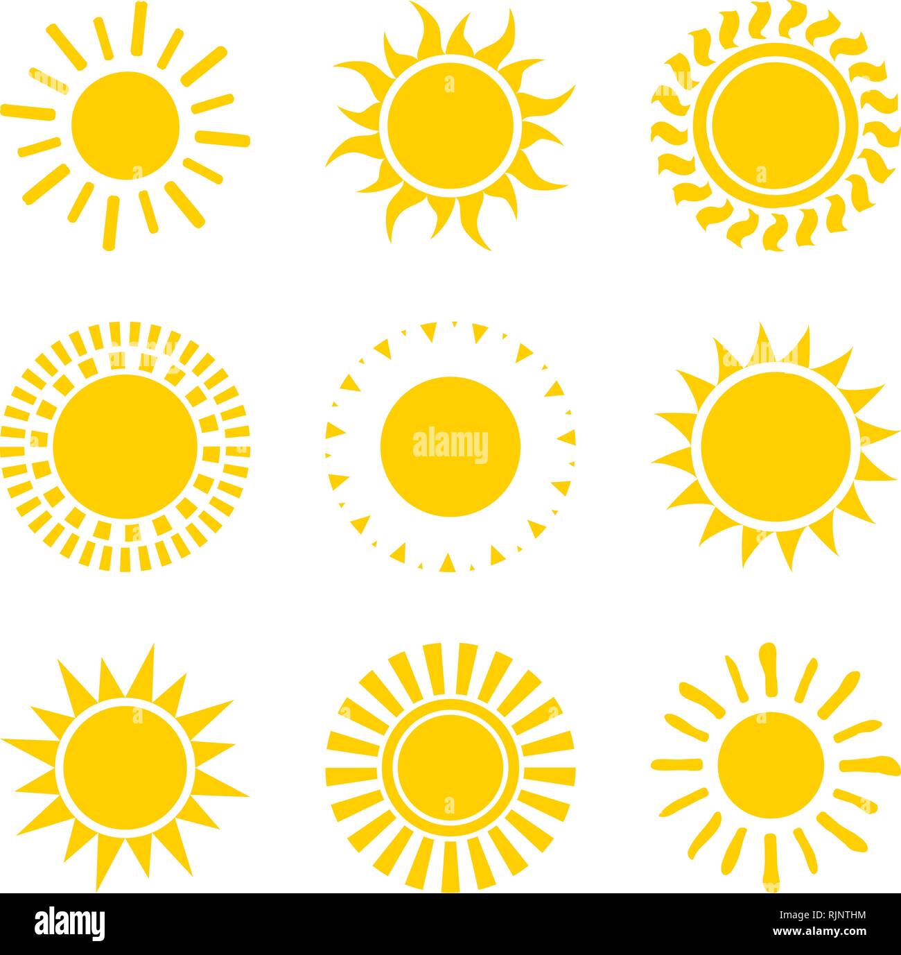 Isolated illustration symbols Stock Vector Images - Alamy