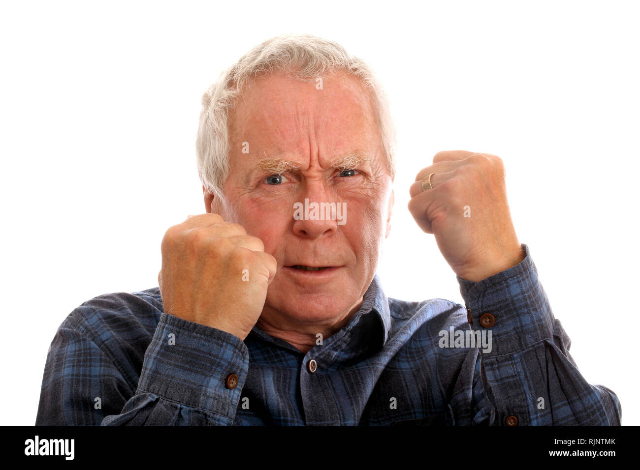 Angry old man hi-res stock photography and images - Alamy