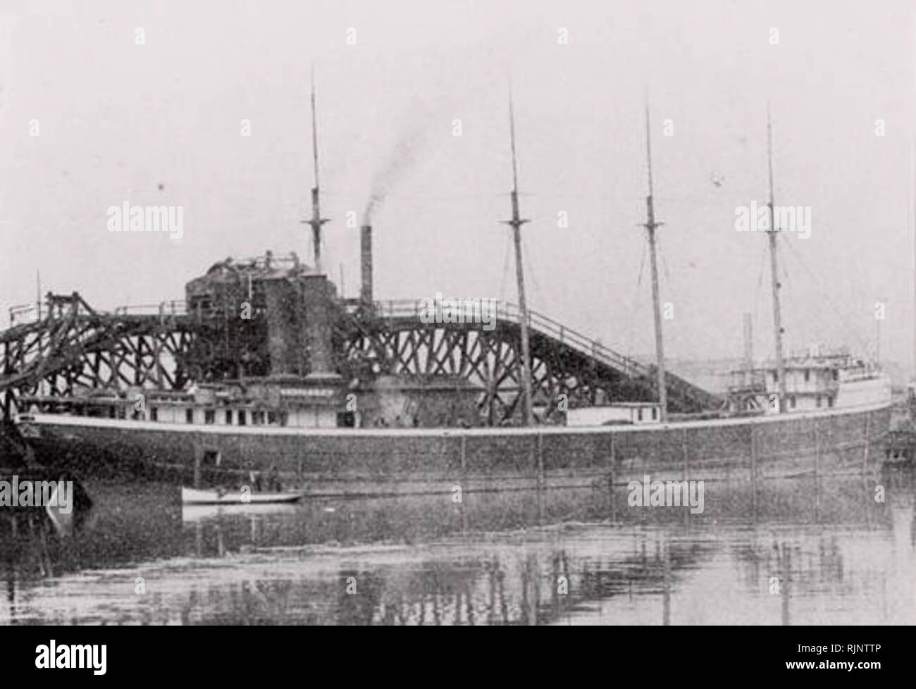 Wooden ore boat hi-res stock photography and images - Alamy