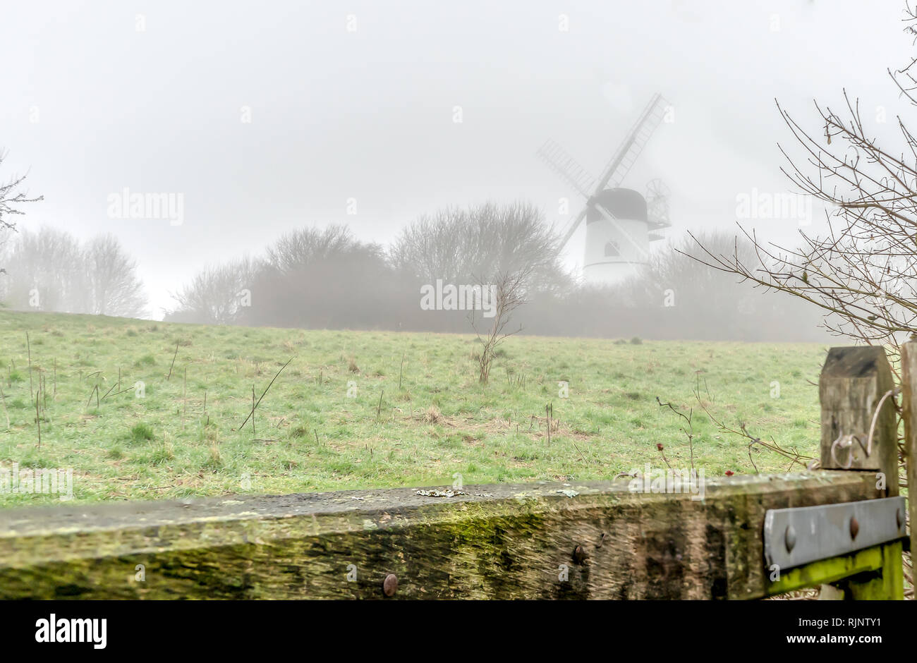 Grey windmill hi-res stock photography and images - Alamy