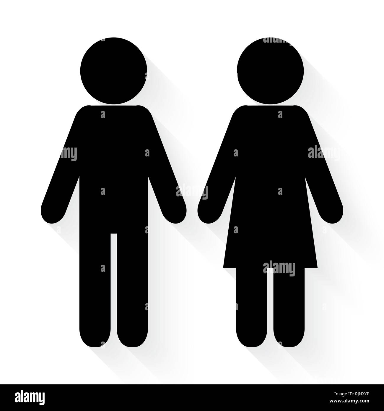 Human gender vector vectors hi-res stock photography and images - Alamy
