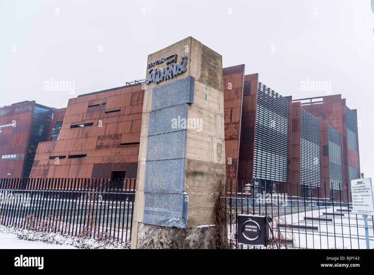 European Solidarity Centre museum, Plac Solidarności, by FORT ...