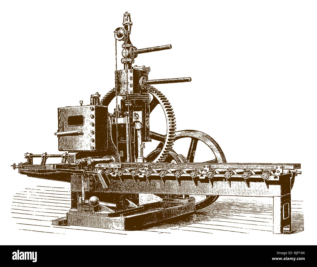 Historic steel engraving from the 19th century hi-res stock photography ...