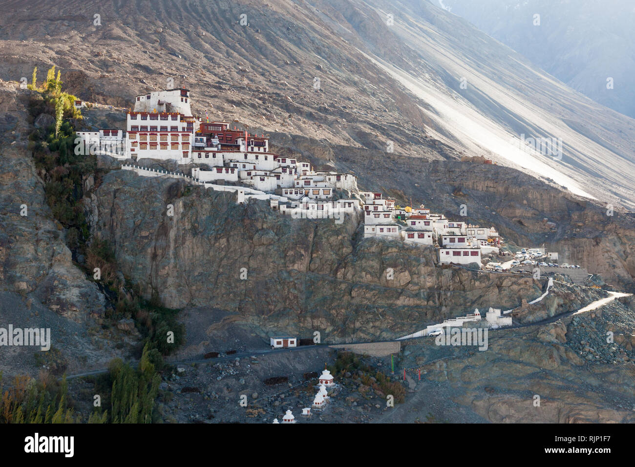 Diskit Monastery (also known as Diskit Gompa or Deskit Gompa), Nubra ... Diskit Monastery (also known as Diskit Gompa or Deskit Gompa), Nubra ...