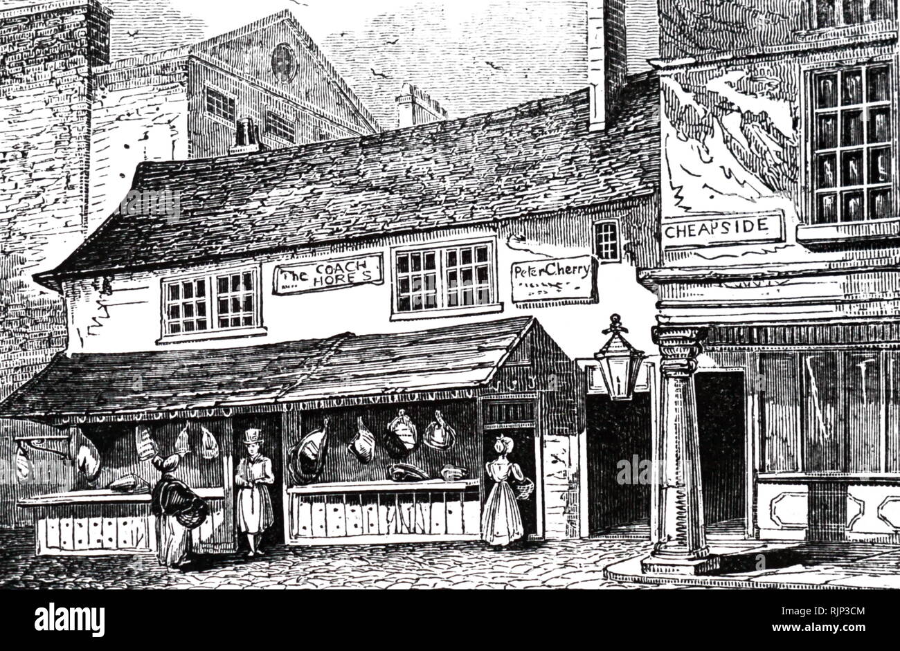 Butcher 19th century hi-res stock photography and images - Alamy