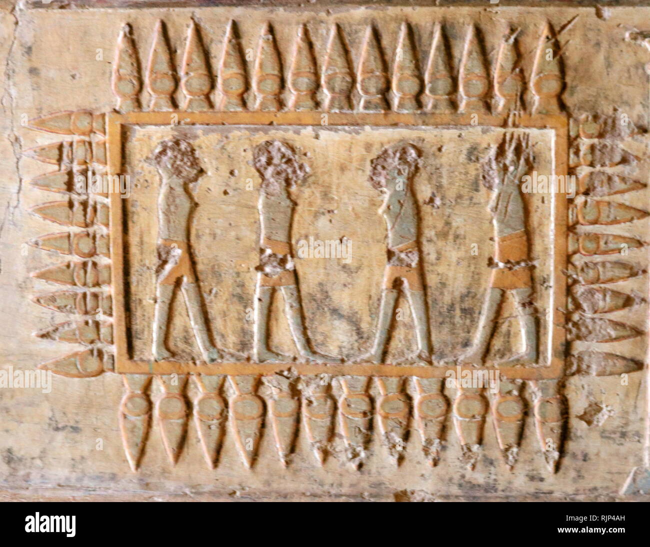 Ancient egypt priest fresco hi-res stock photography and images - Alamy