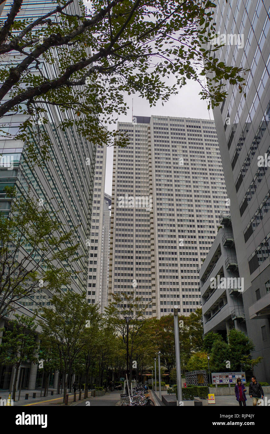 Urban cityscape in central Tokyo, Japan Stock Photo - Alamy