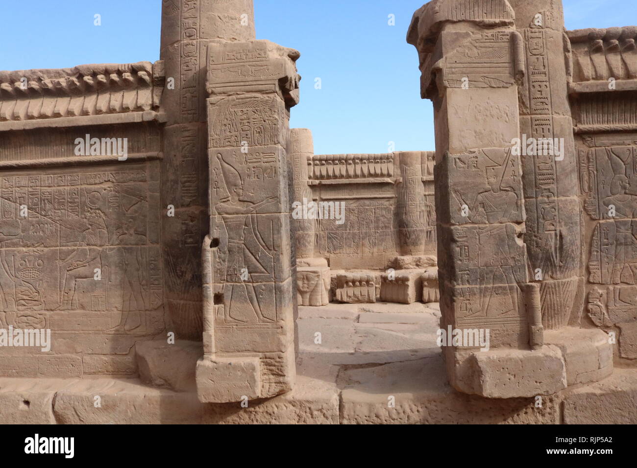 A photograph taken of Philae Stock Photo - Alamy