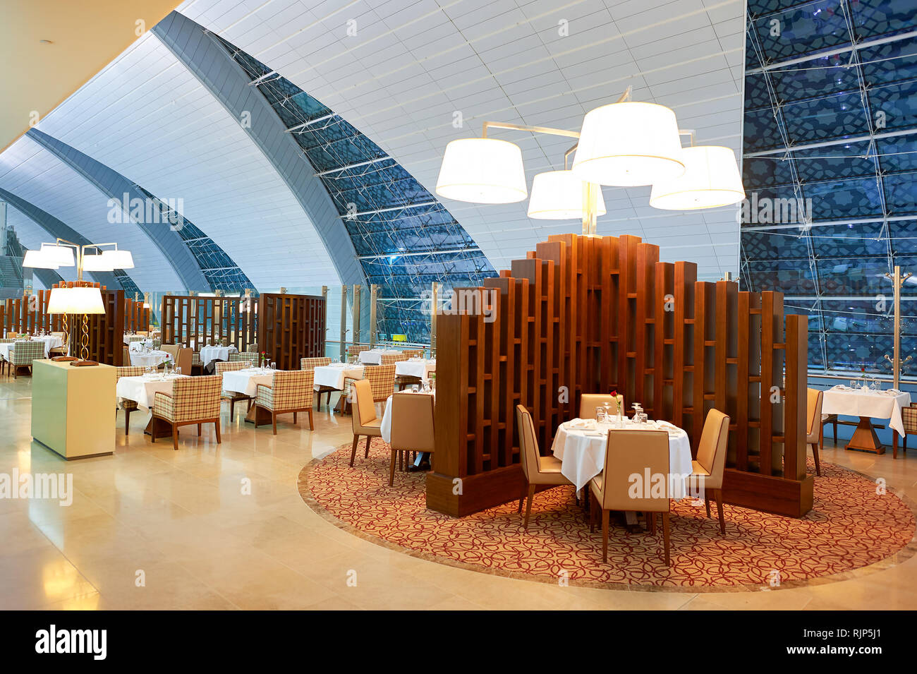 Emirates airline interior hi-res stock photography and images - Alamy