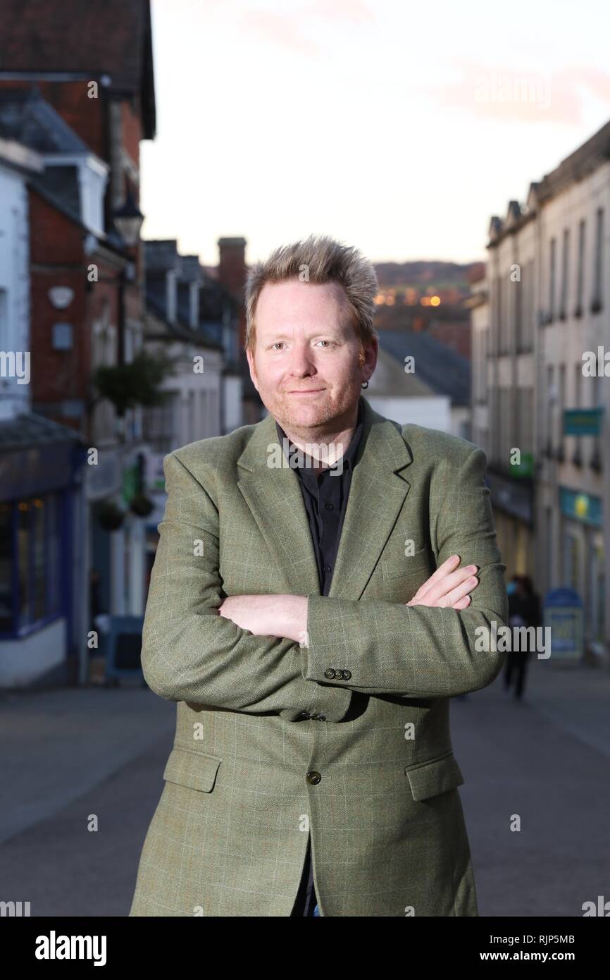 Stroud based poet Adam Horovitz Stock Photo - Alamy