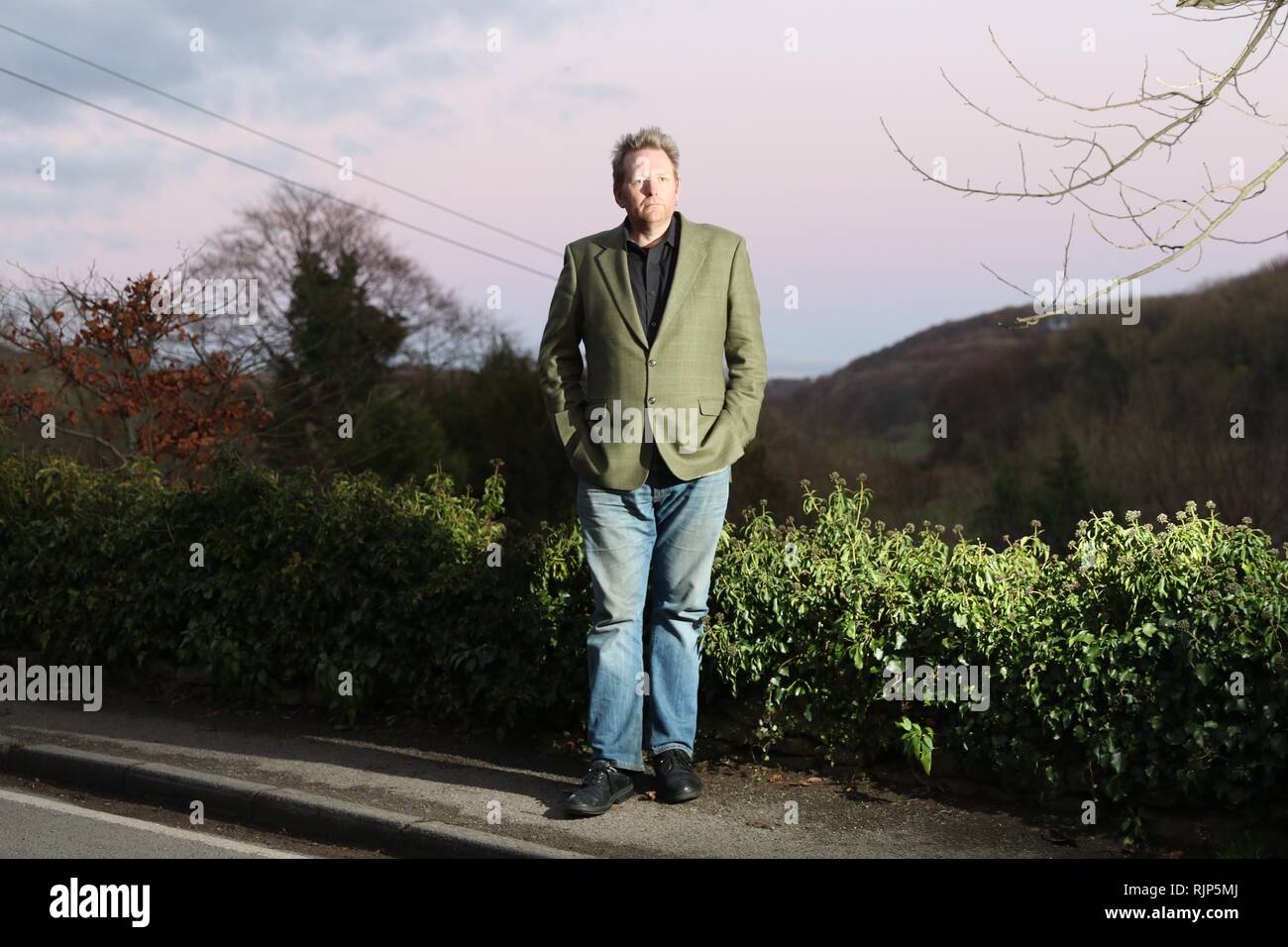 Stroud based poet Adam Horovitz Stock Photo - Alamy