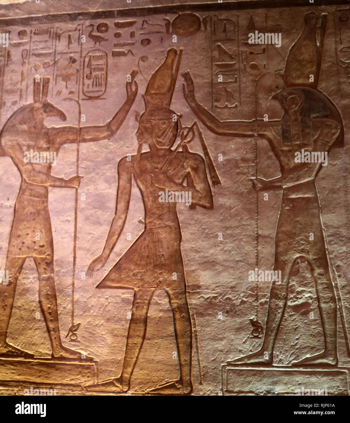 Queen nefertari wall painting hi-res stock photography and images - Alamy