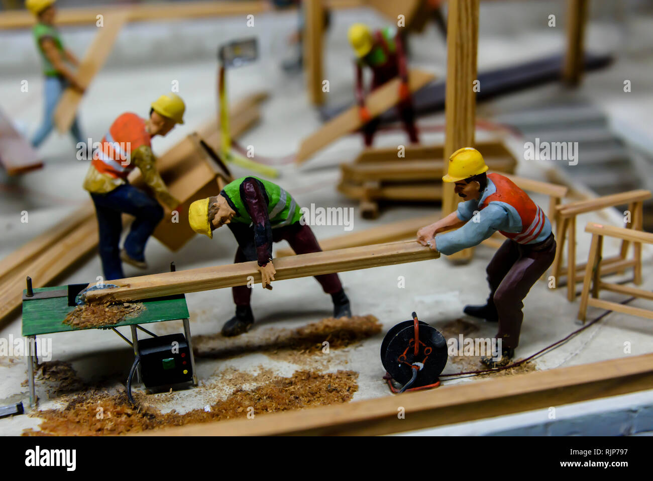 Hand crafted model hi-res stock photography and images - Alamy