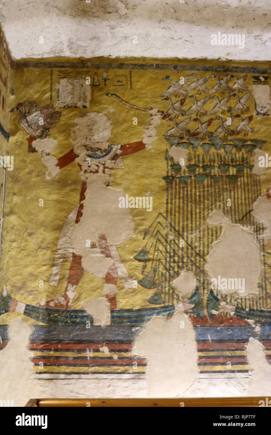 A photograph taken of Tomb WV23, in the Valley of the Kings, was the ...
