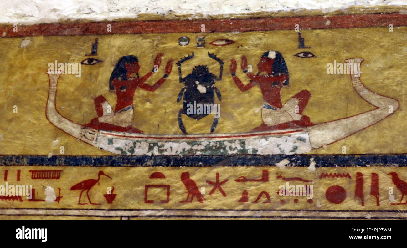 A photograph taken of Tomb WV23, in the Valley of the Kings, was the ...