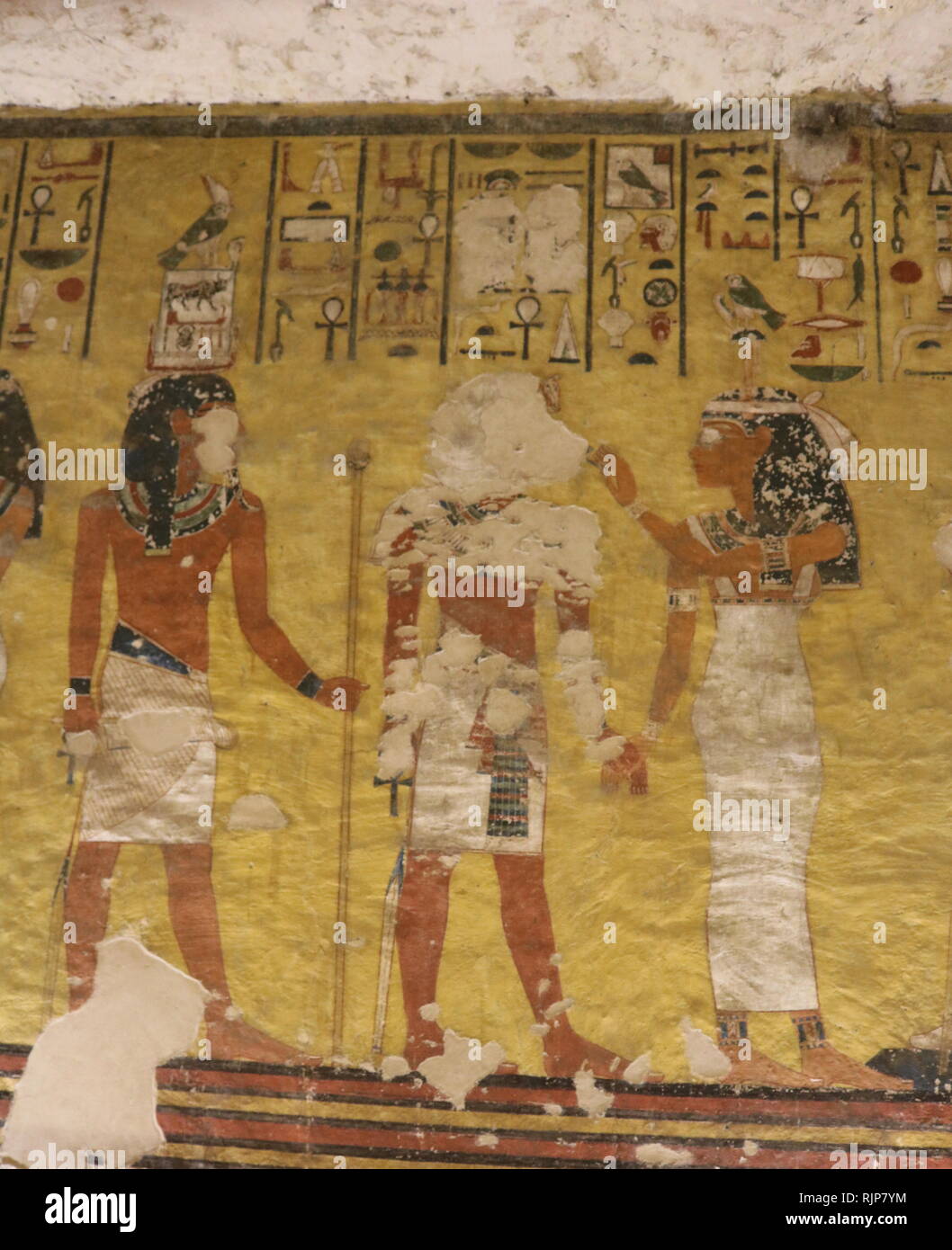 A photograph taken of Tomb WV23, in the Valley of the Kings, was the ...