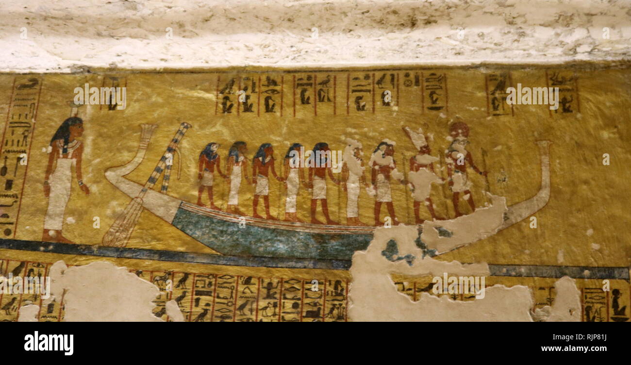 A photograph taken of Tomb WV23, in the Valley of the Kings, was the ...