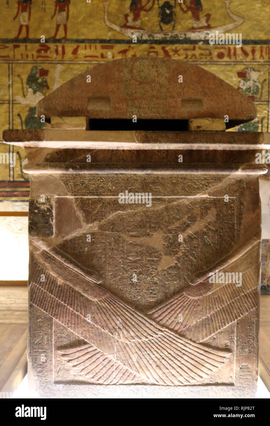 A photograph taken of Tomb WV23, in the Valley of the Kings, was the ...