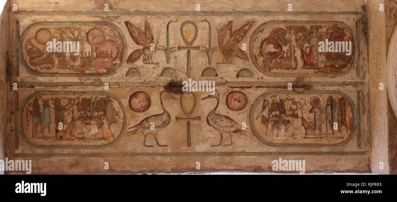 A photograph taken of the Festival Hall of Thutmose III (Akh-menu) is ...