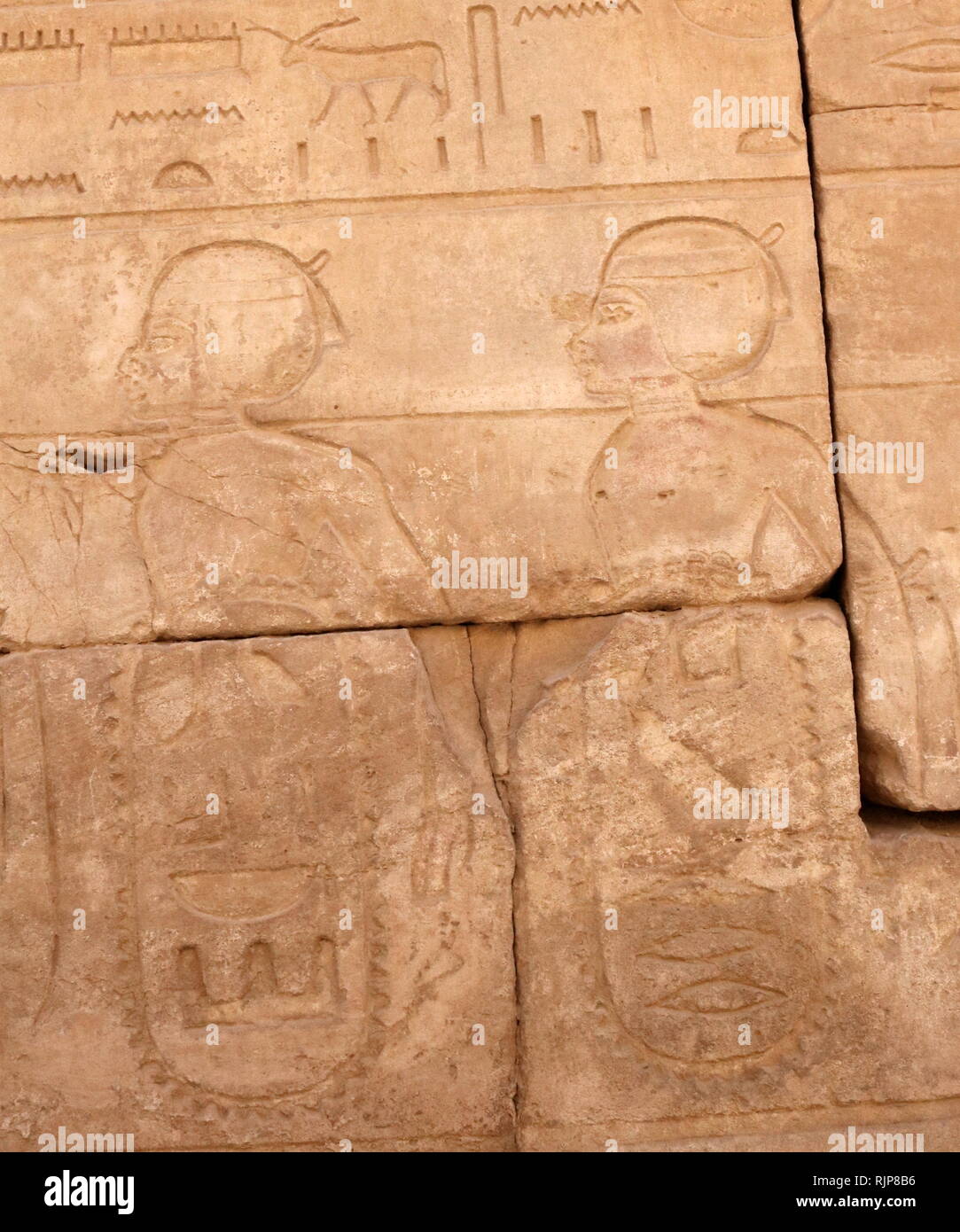 A photograph taken of the Festival Hall of Thutmose III (Akh-menu) is ...