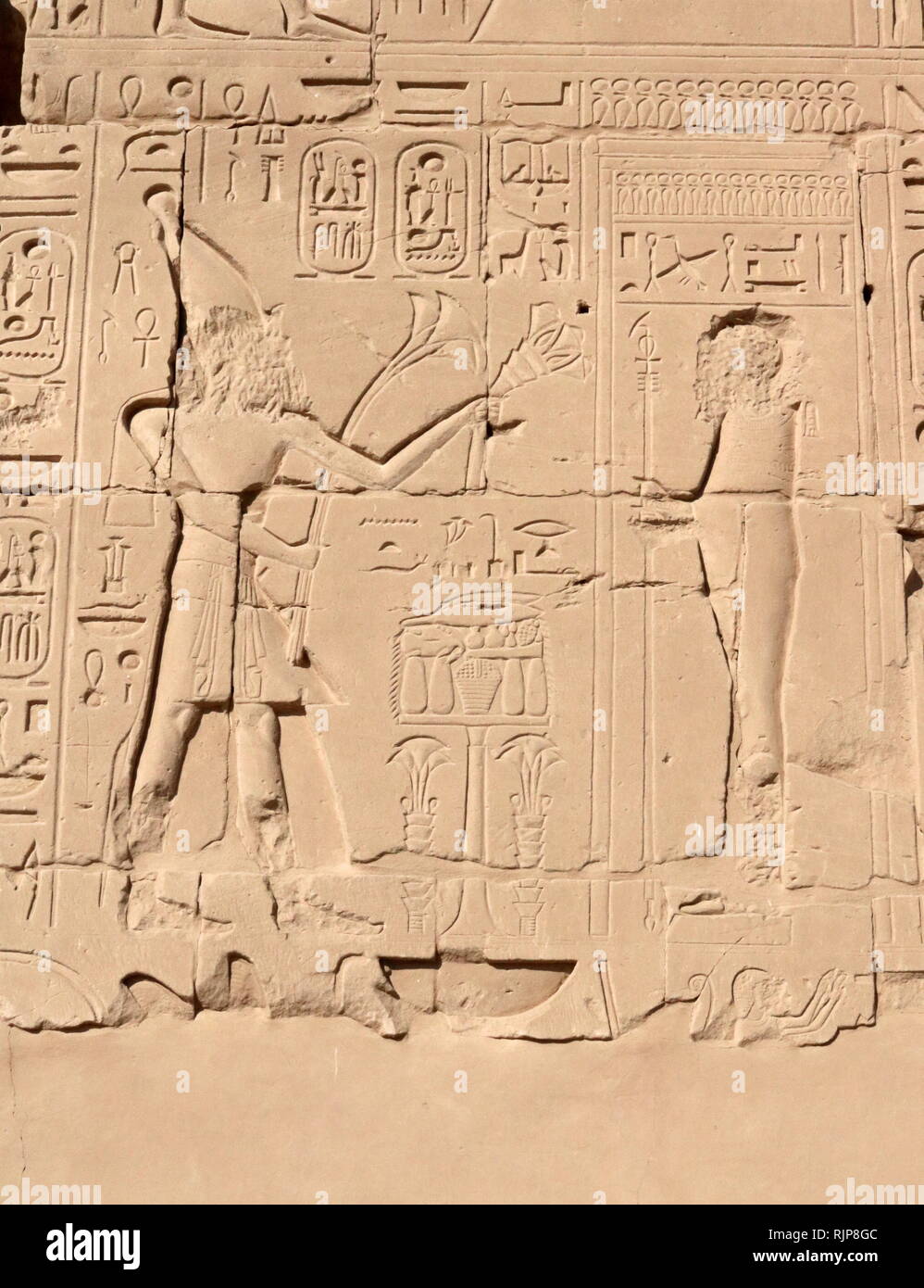A photograph taken of the Festival Hall of Thutmose III (Akh-menu) is ...