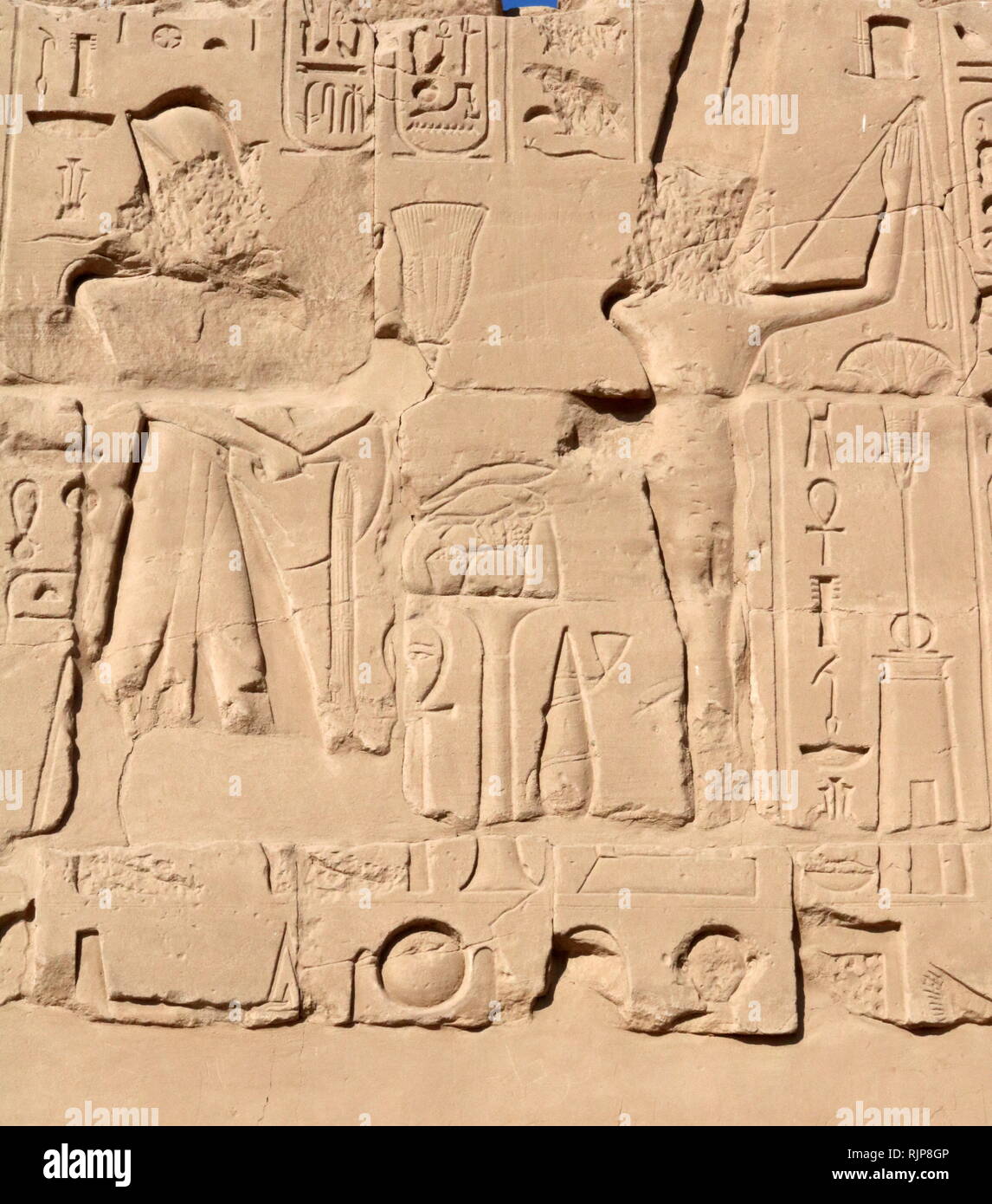 A photograph taken of the Festival Hall of Thutmose III (Akh-menu) is ...