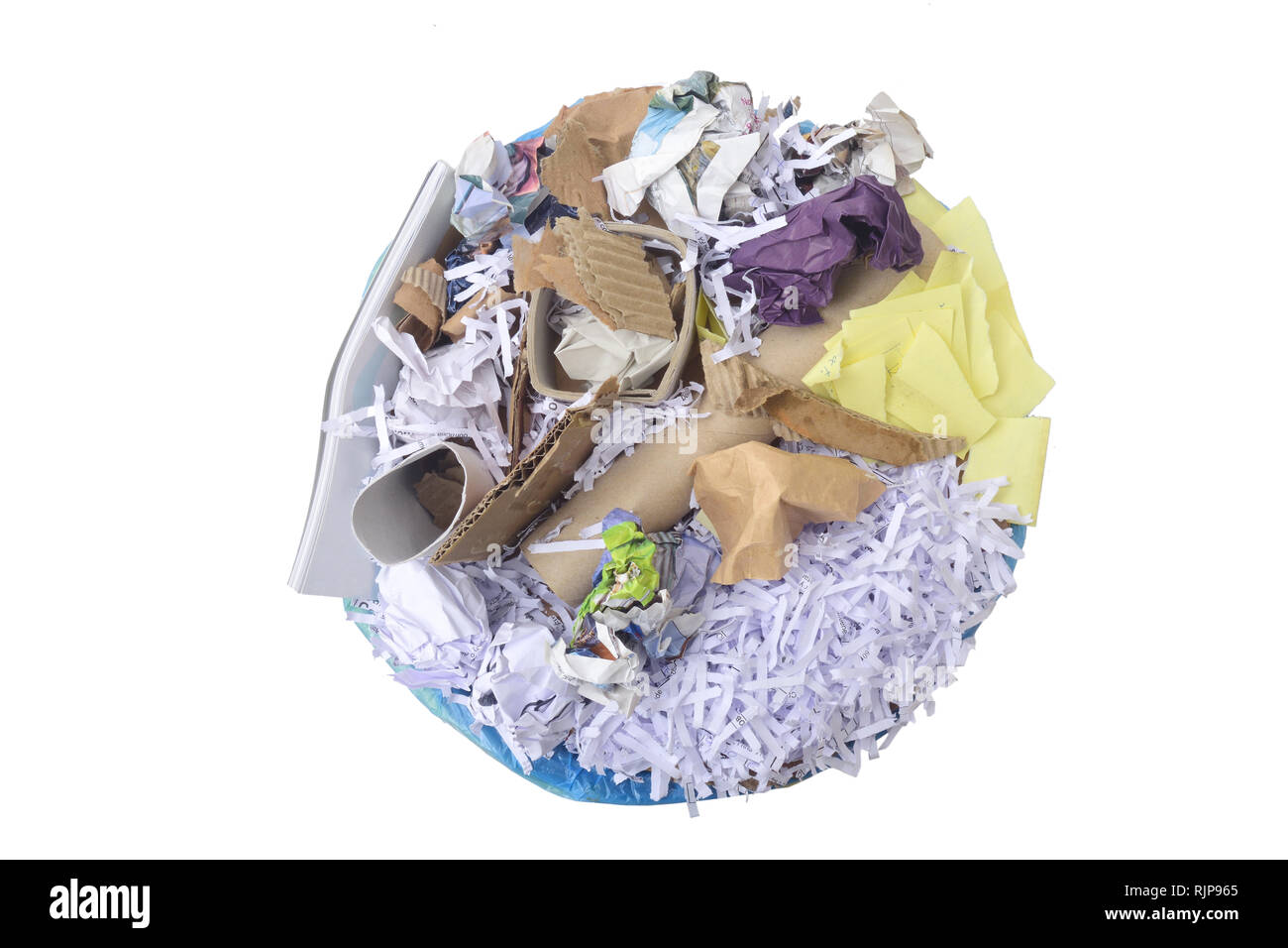 Garbage dump top view trash Cut Out Stock Images & Pictures - Alamy
