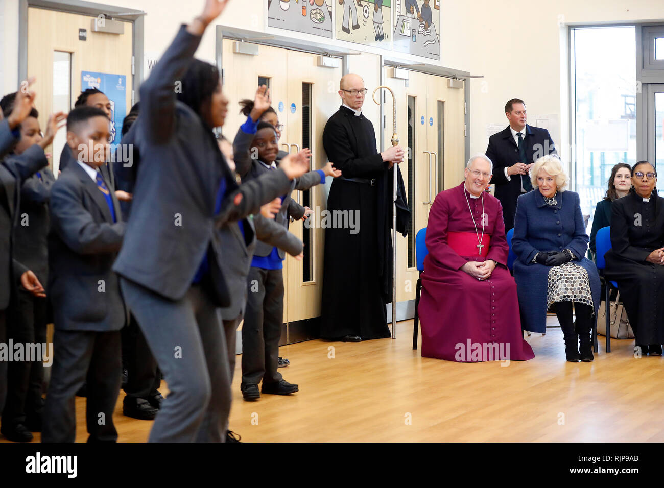 Johns angell town church england primary school hi-res stock ...