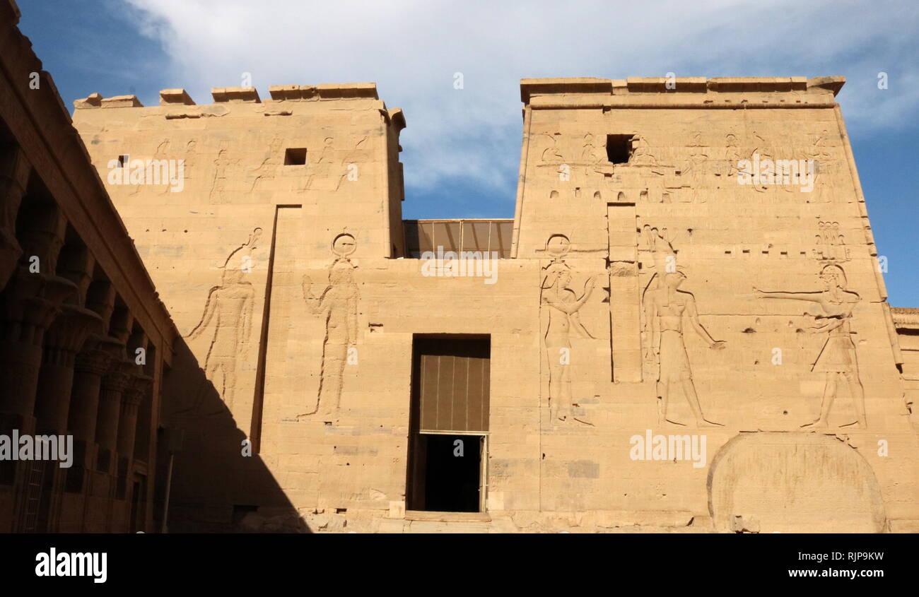 A photograph taken of Philae Stock Photo - Alamy