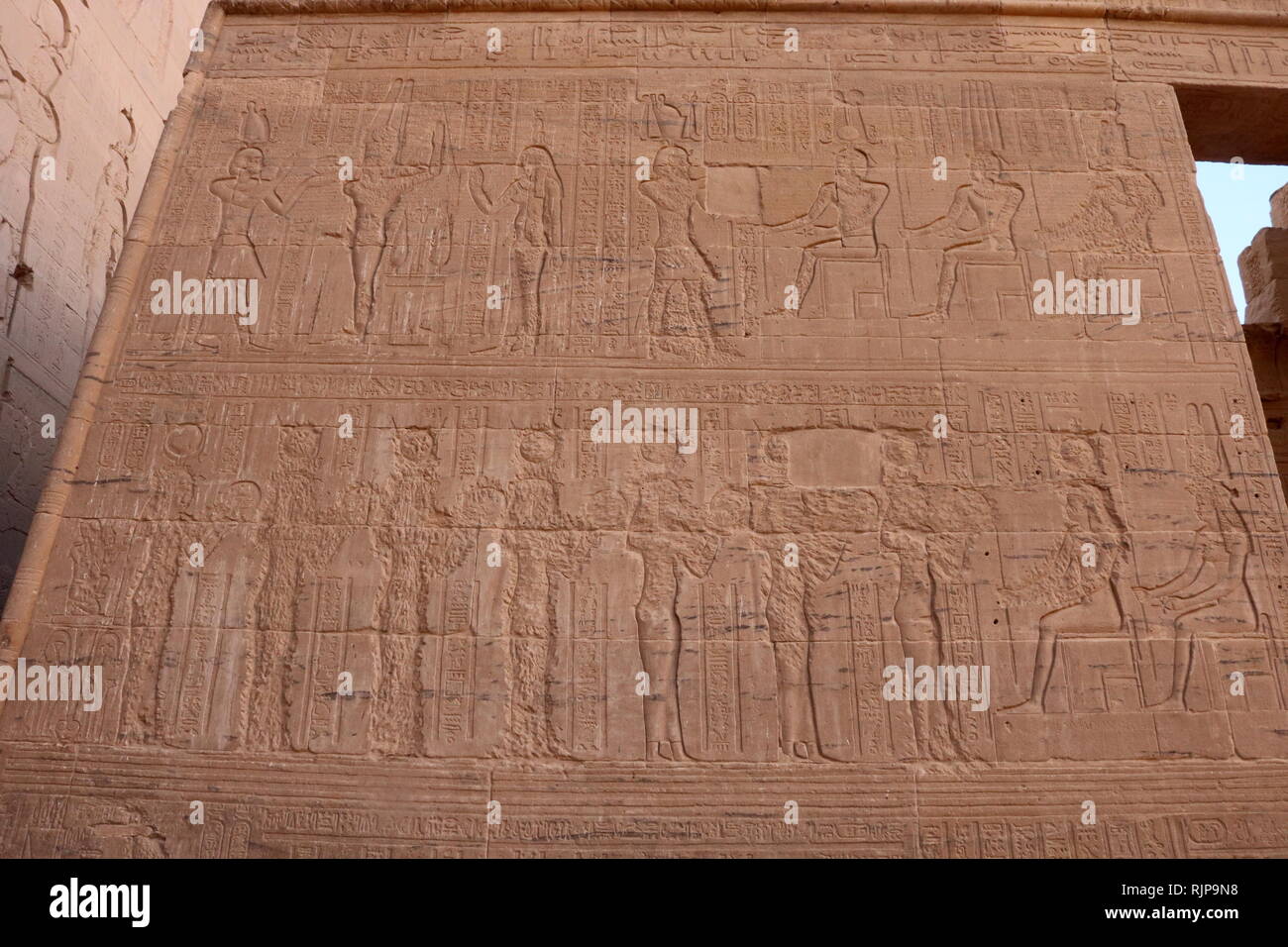 A photograph taken of Philae Stock Photo - Alamy