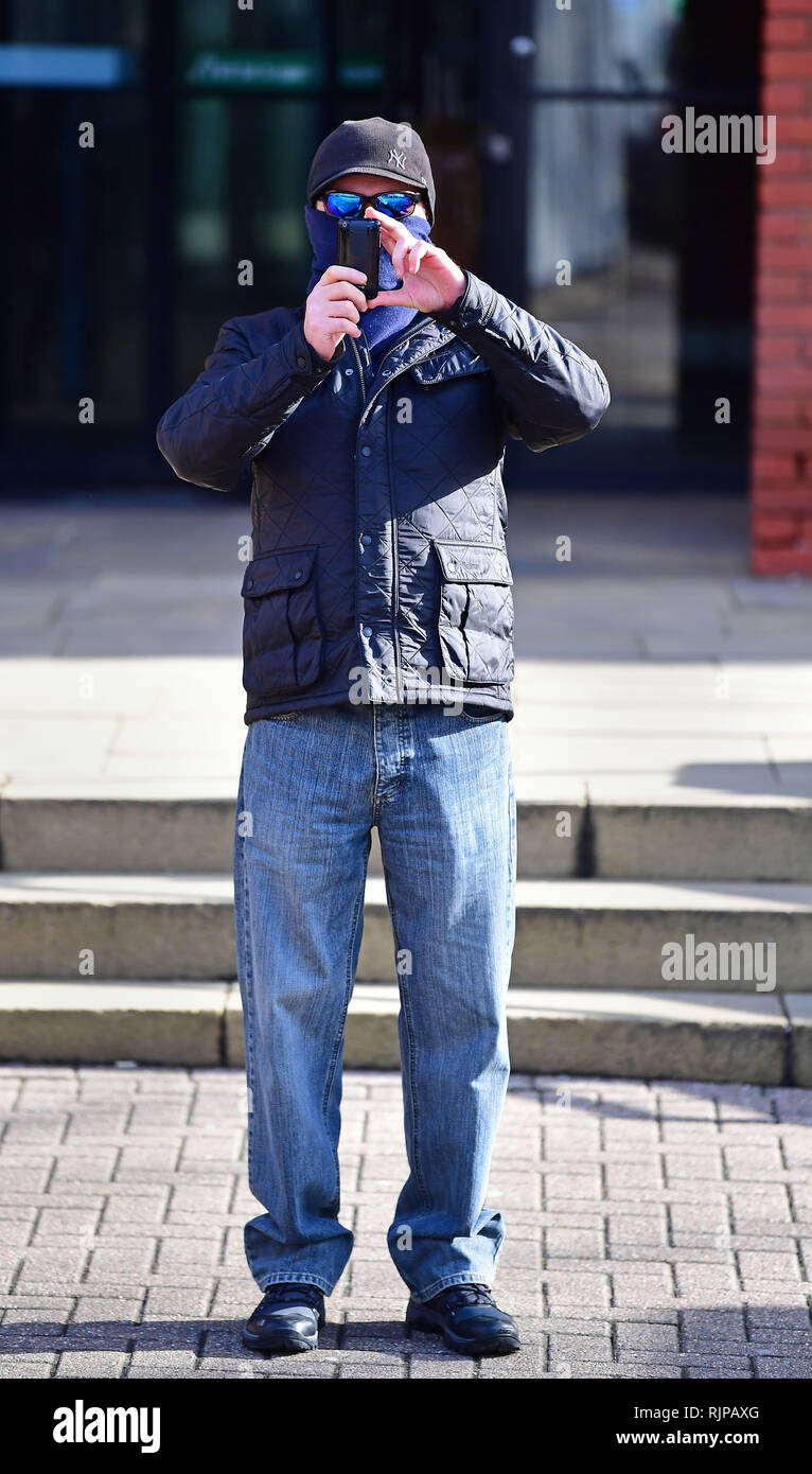 Edward Putman Outside St Albans Magistrates Court Where He Is Accused