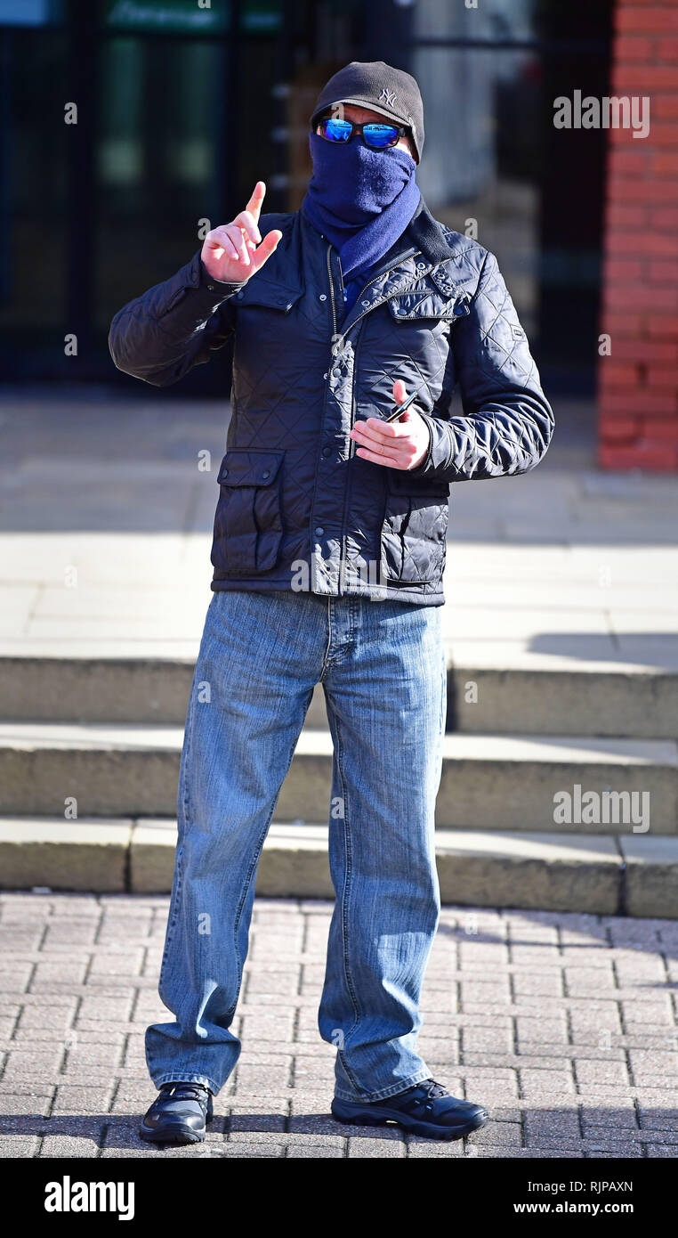 Edward Putman Outside St Albans Magistrates Court Where He Is Accused