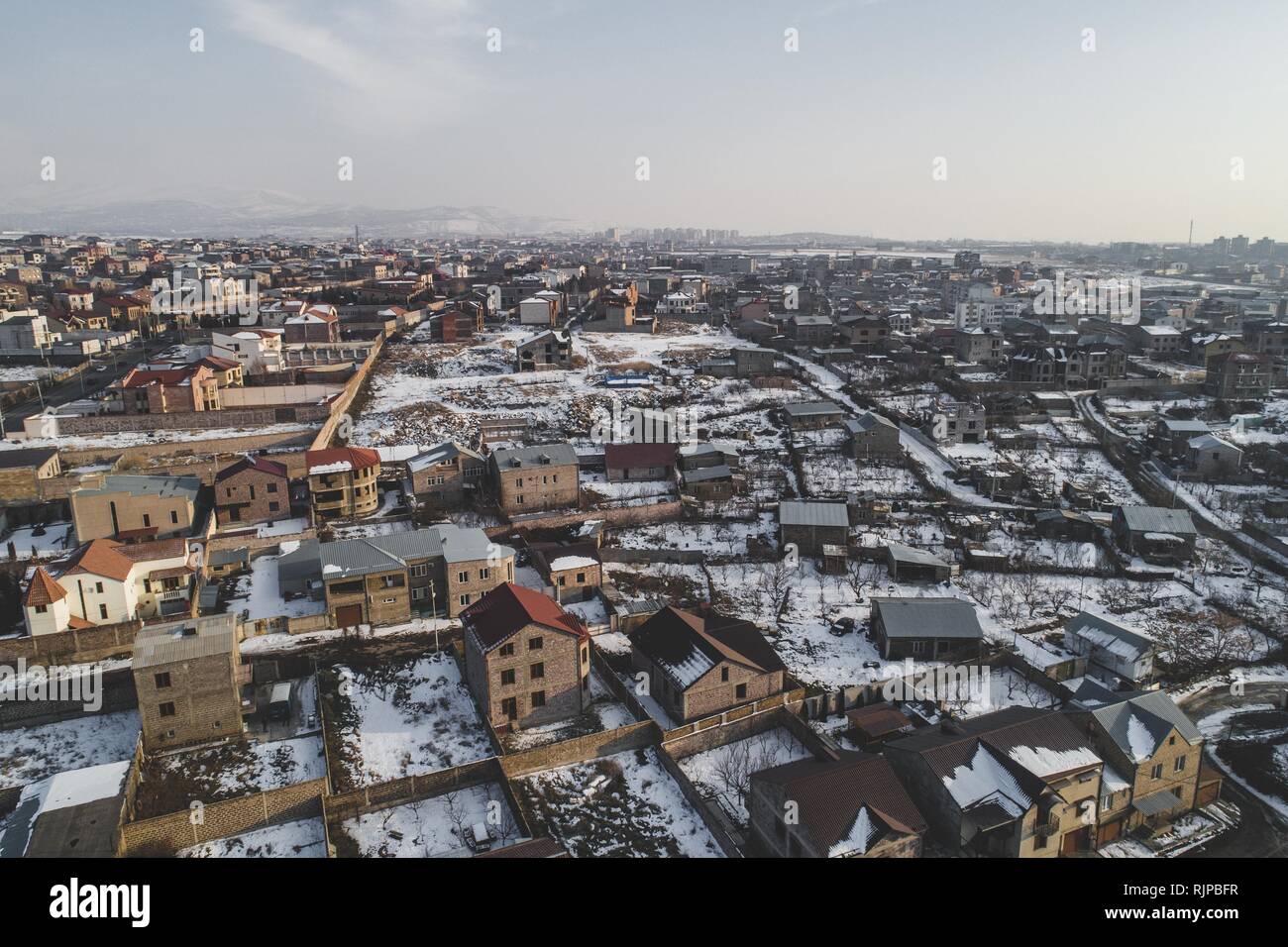 Top view yerevan armenia hi-res stock photography and images - Alamy