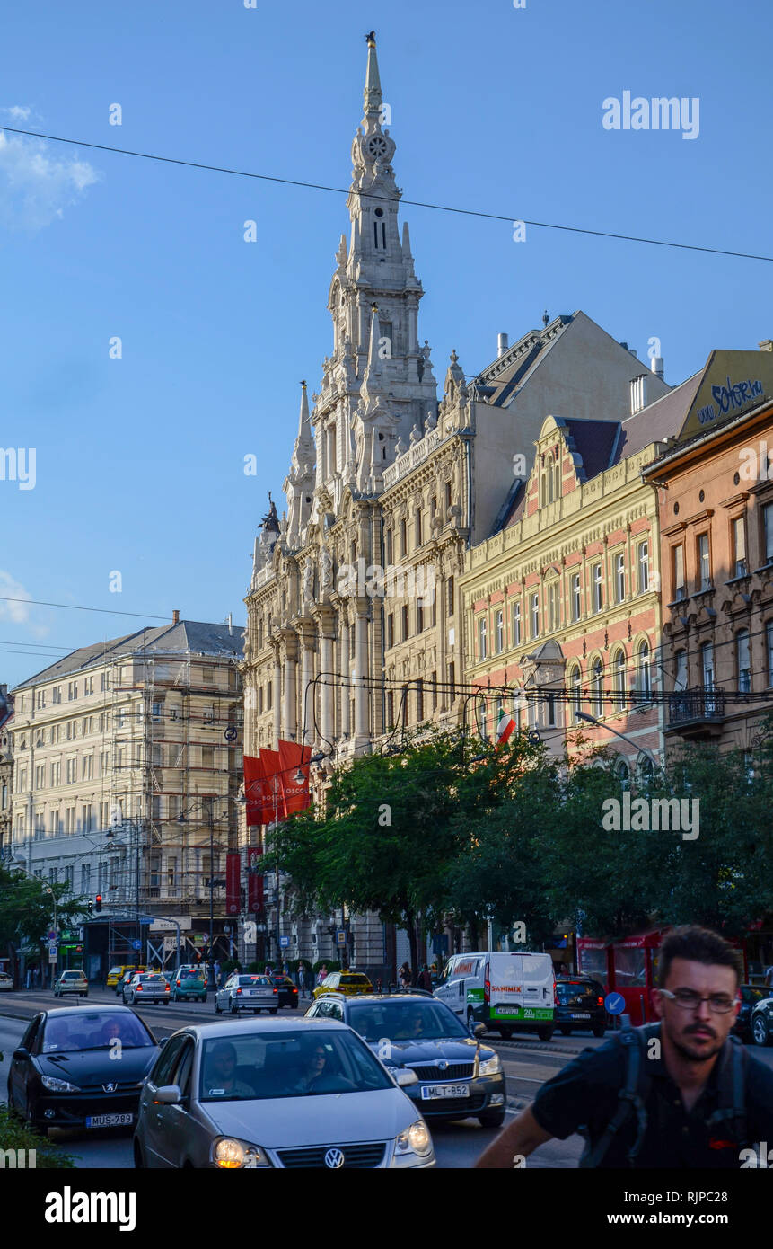 Architecture in Budapest Stock Photo - Alamy