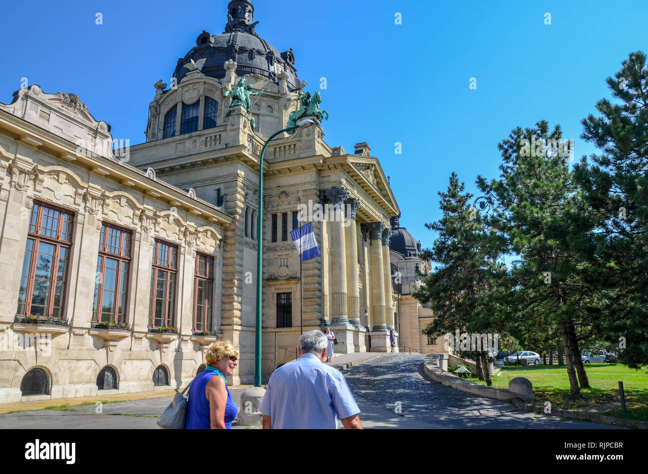 Architecture in Budapest Stock Photo - Alamy